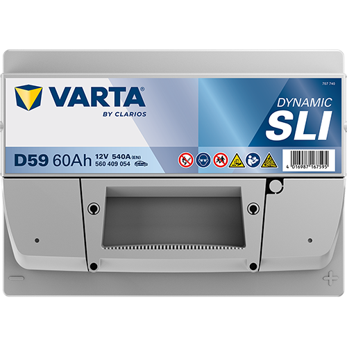Varta D59 Dynamic SLI 560 409 054 Autobatterie 60Ah | Swissbatt24 ...