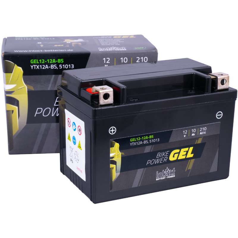 Intact GEL12-12A-BS Bike-Power GEL 10Ah | Swissbatt24 | swissbatt24.ch