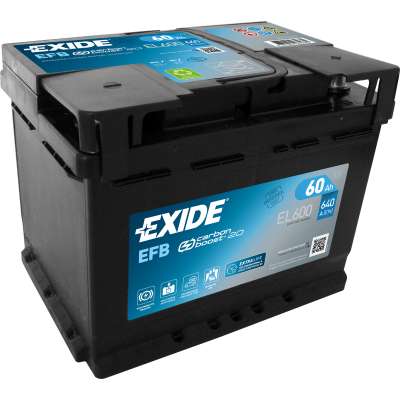Exide EB558 Excell 55Ah Autobatterie US Cars | swissbatt24.ch