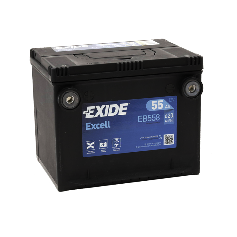 Exide EB558 Excell 55Ah Autobatterie US Cars | swissbatt24.ch