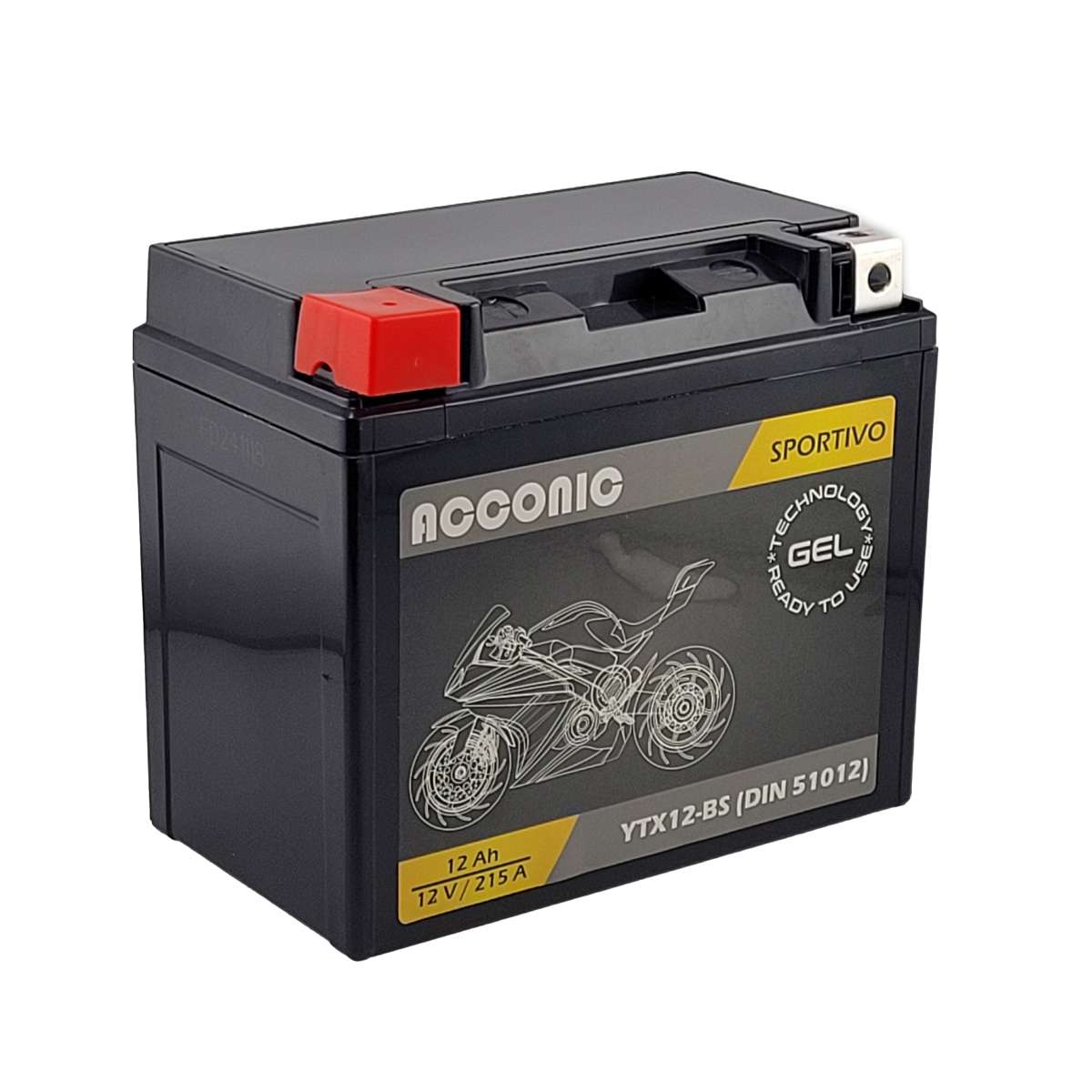 Motorradbatterie 12v 12ah